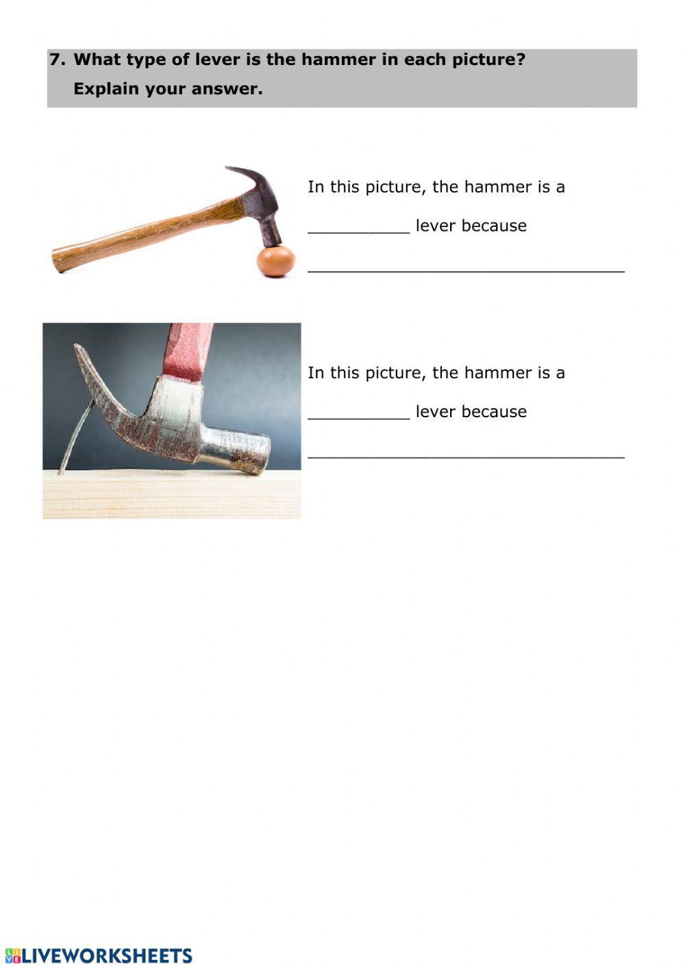 hammer lever type