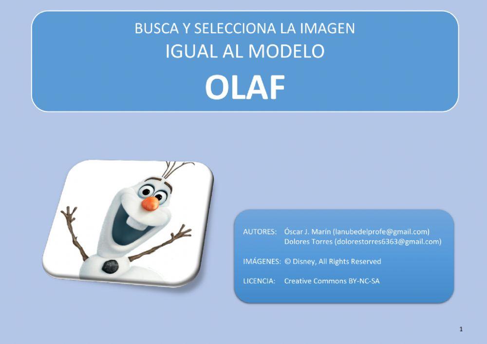 1 - FROZEN - olaf - 6x1 worksheet | Live Worksheets