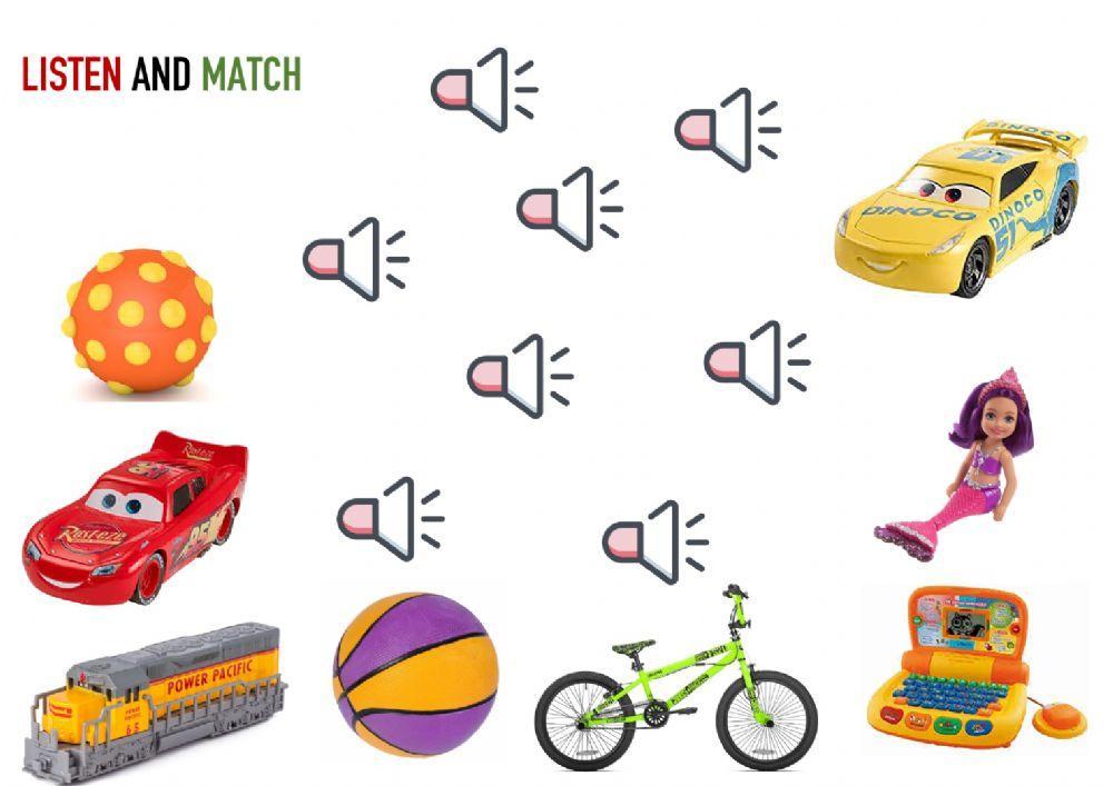 Listen and Match - Description worksheet | Live Worksheets