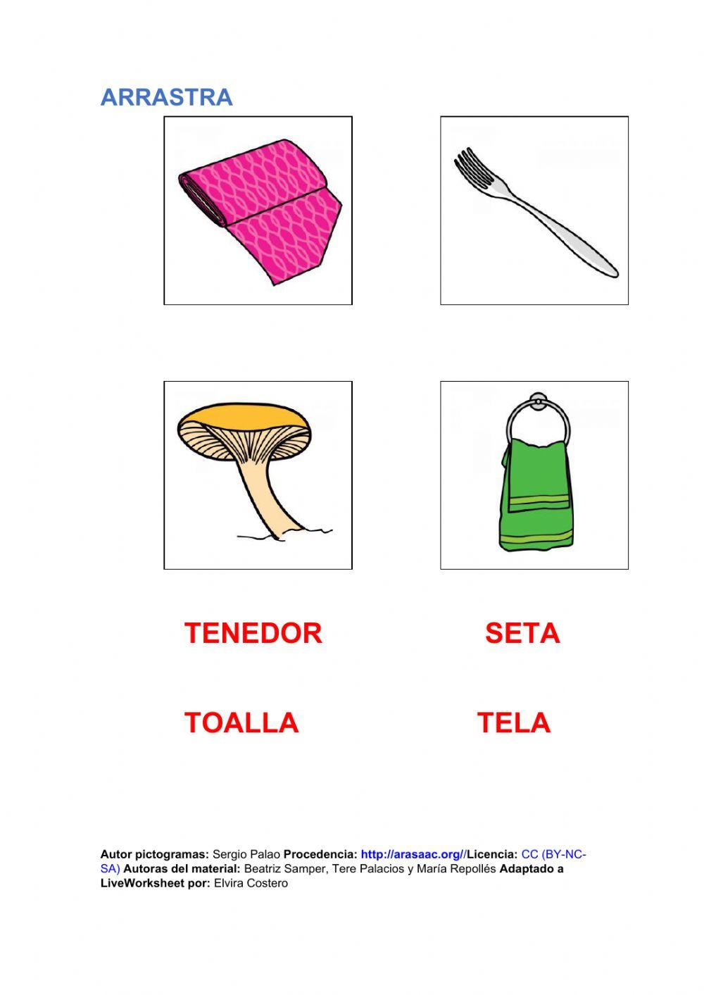 Arrastra - 3 worksheet | Live Worksheets