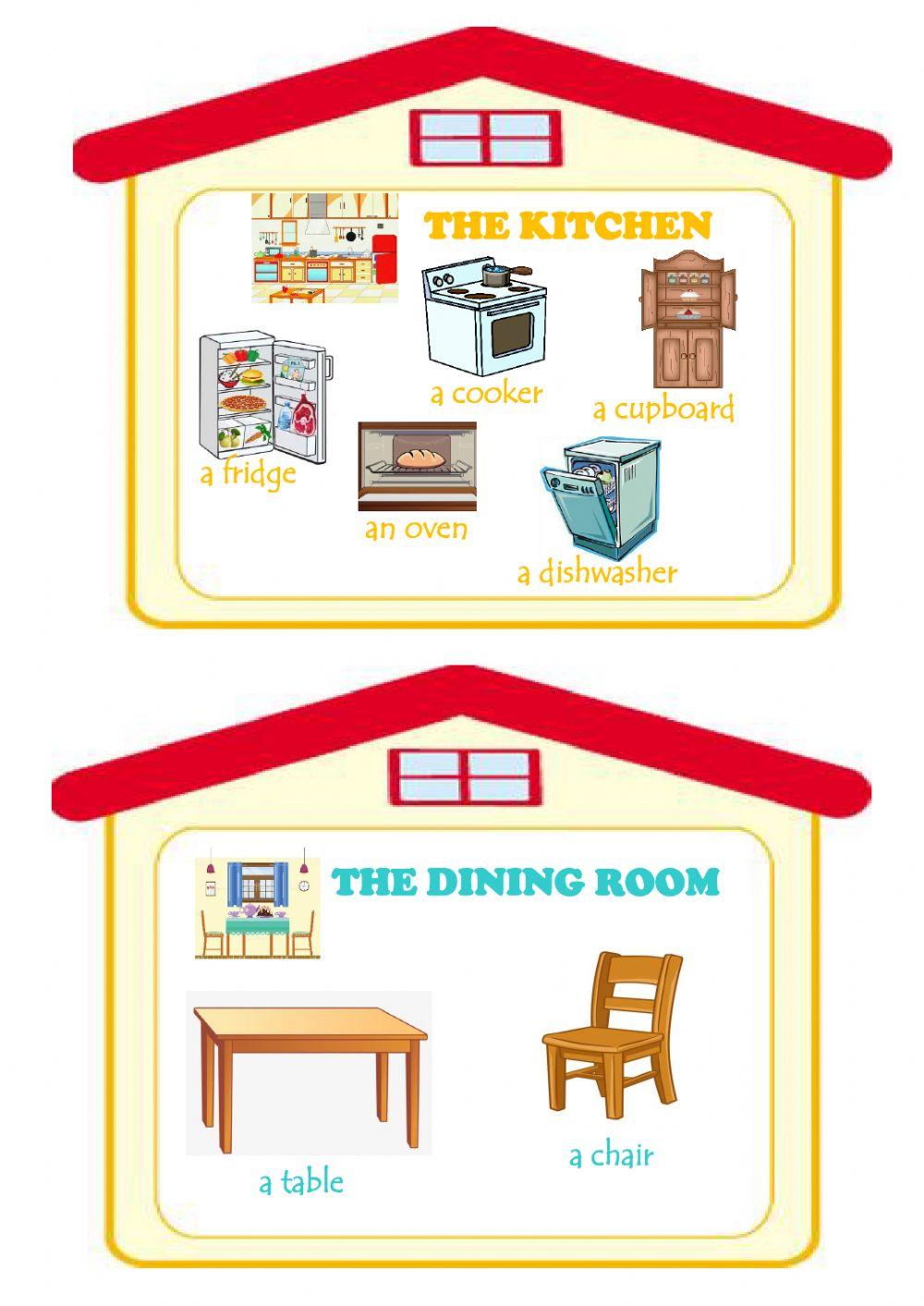 Furniture | Free Interactive Worksheets | 176794