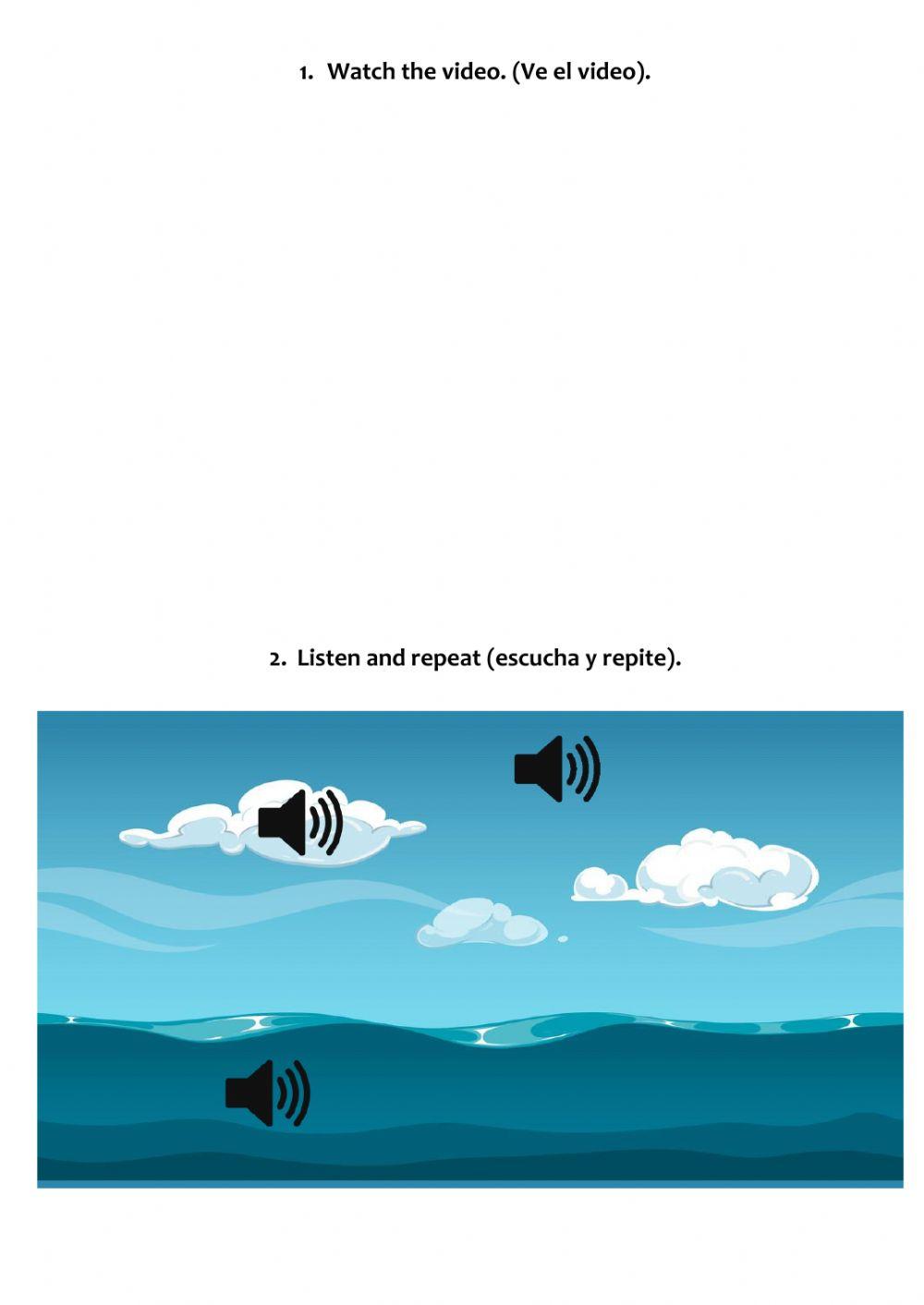 My world worksheet | Live Worksheets