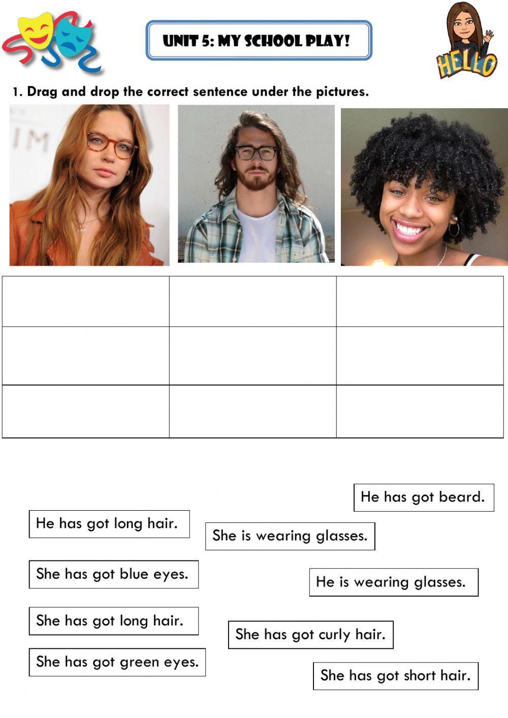 My school play | Free Interactive Worksheets | 180760