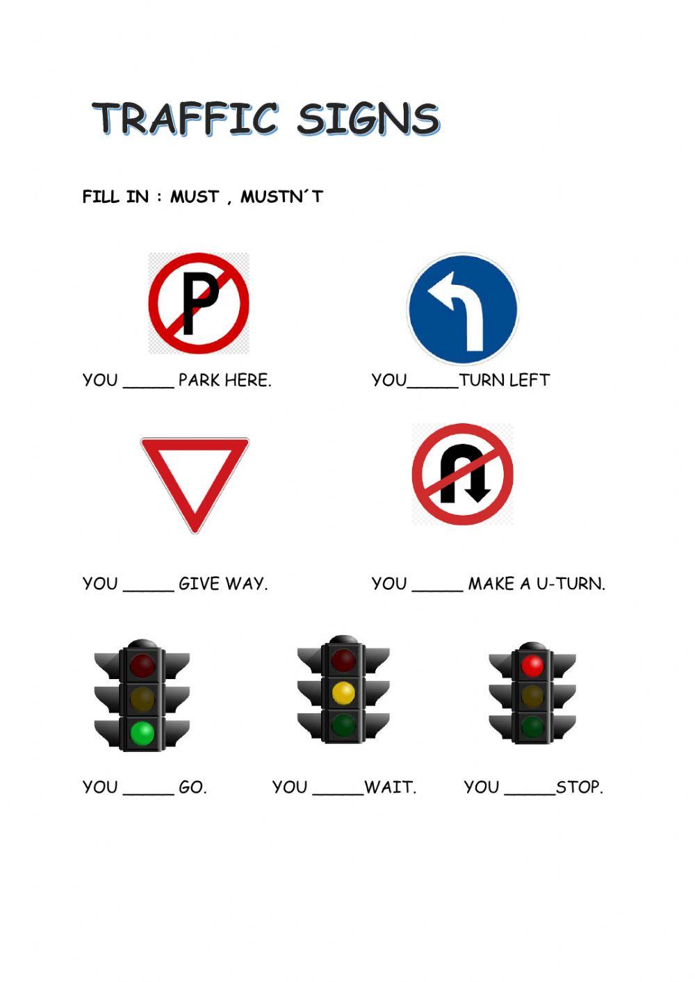 Traffic Rules Activity Live Worksheets traffic-rules-activity-live-worksheets