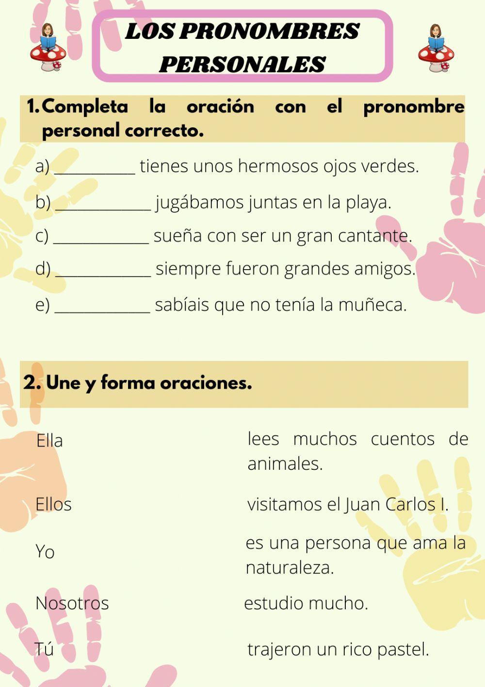 Ficha Para Descargar E Imprimir Sobre Los Pronombres Personales En – eroppa Ficha Para Descargar E Imprimir Sobre Los Pronombres Personales En – eroppa