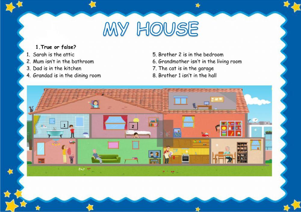 My house 2 182036 | María | Live Worksheets