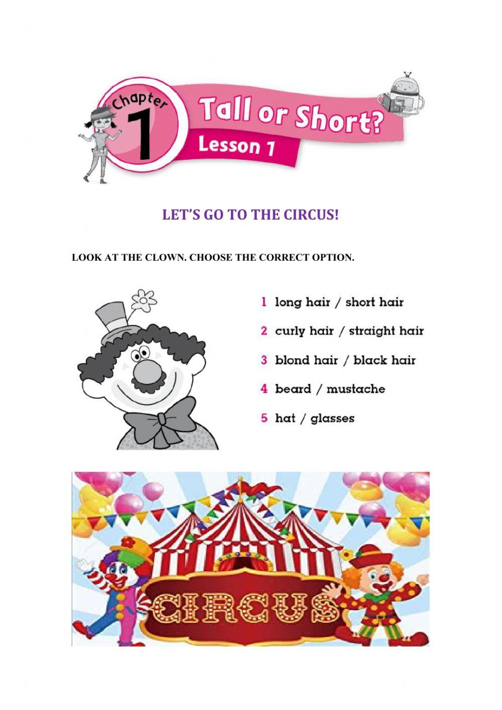 Describing people (physical description) - Activity