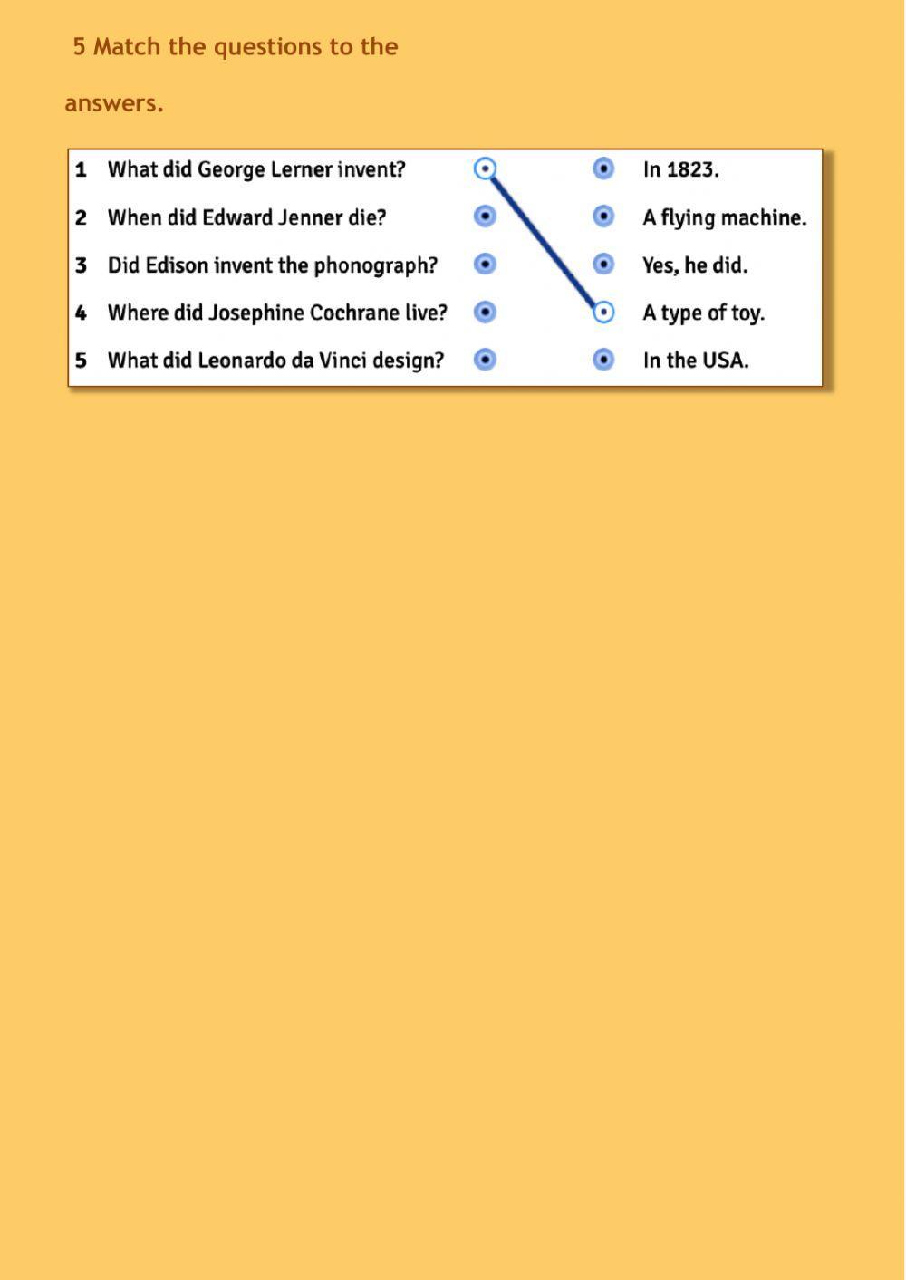 Edward jenner - simple past worksheet | Live Worksheets
