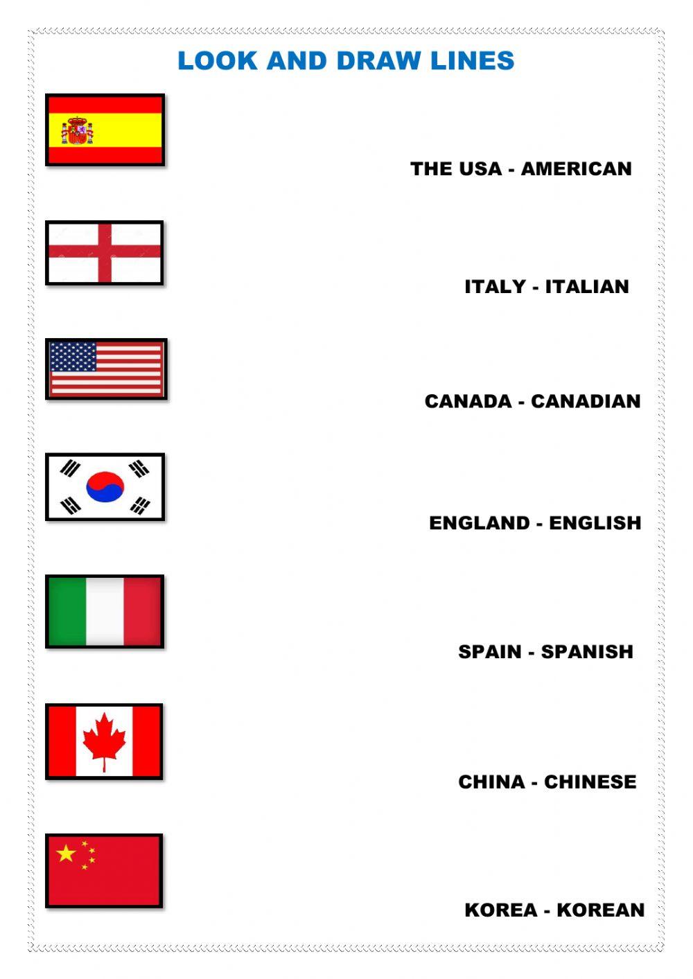 Look and Match activity | Live Worksheets