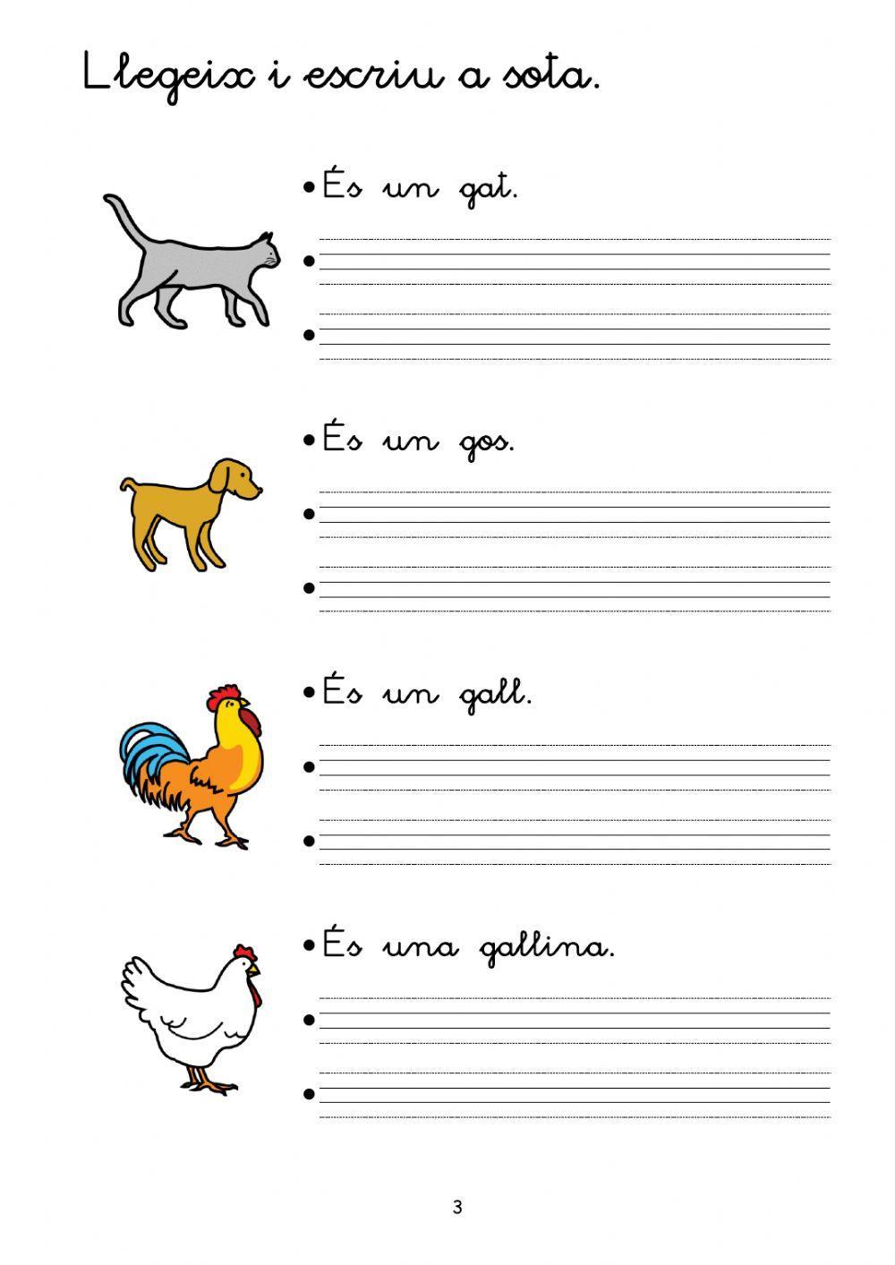 Ga, go, gu | Free Interactive Worksheets | 188139