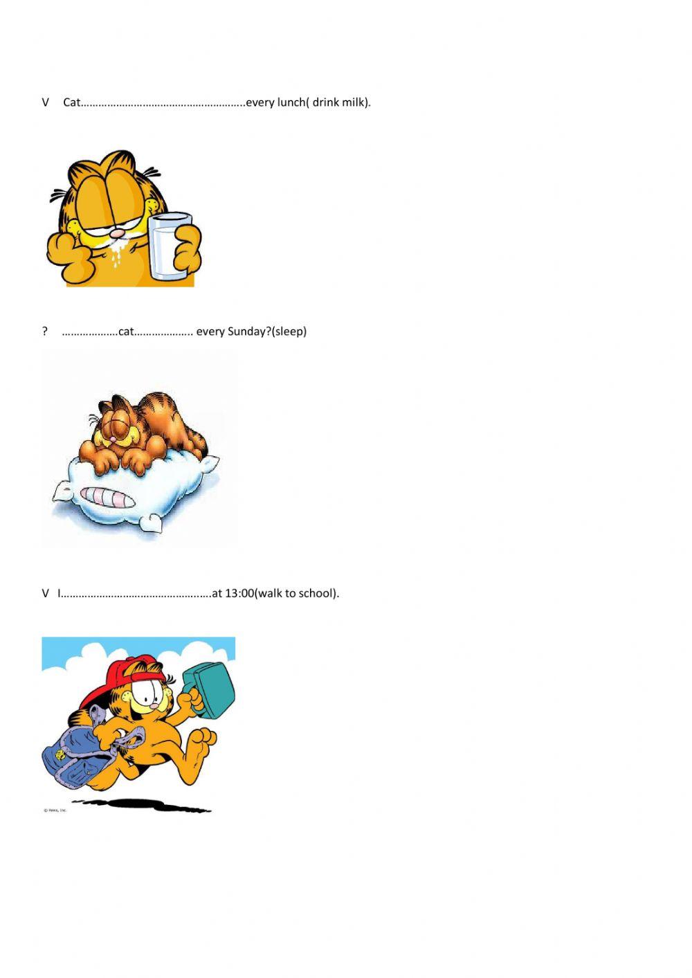 Present Simple | Antonina42 | Live Worksheets