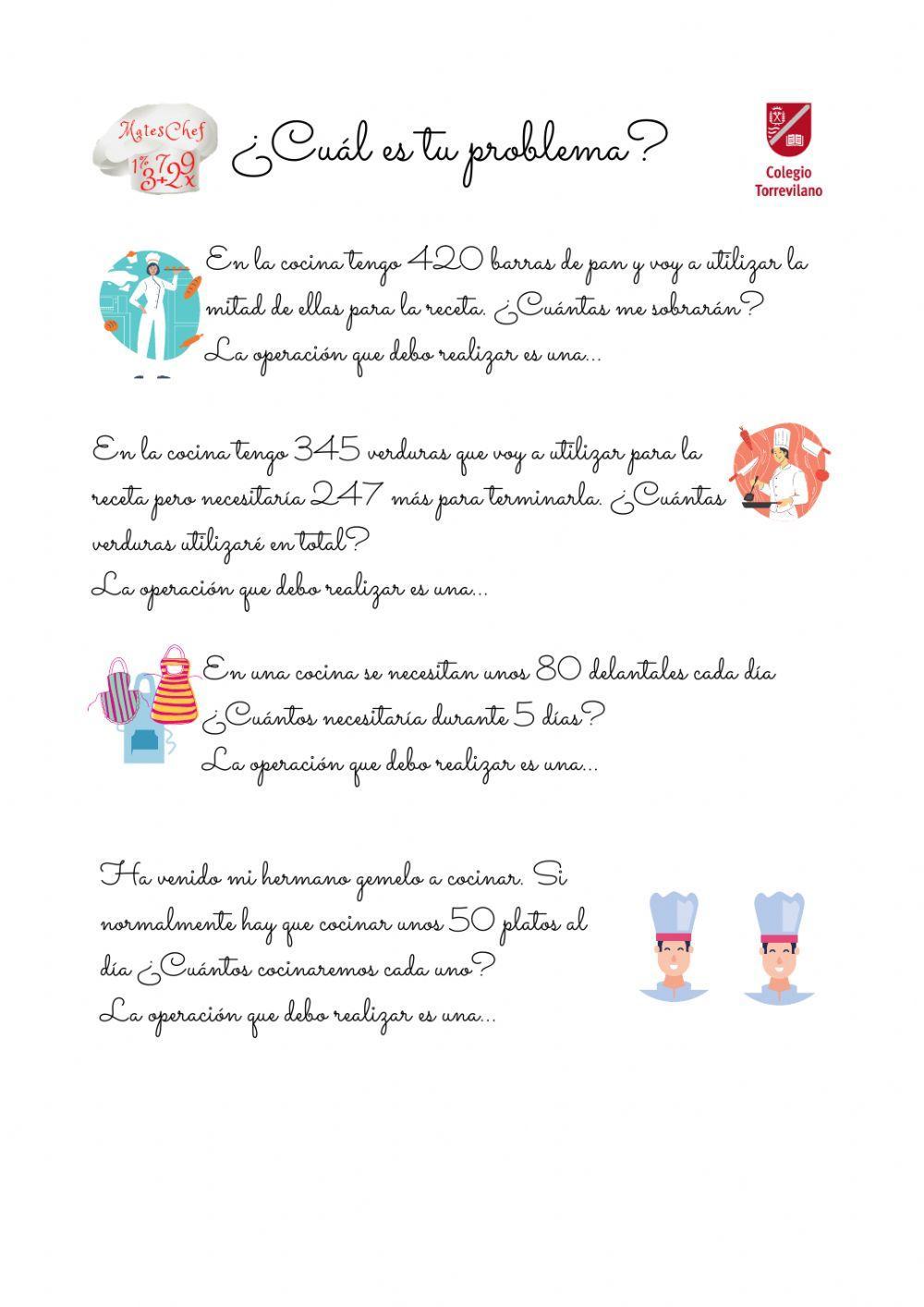 ¿Cuál es tu problema? worksheet | Live Worksheets