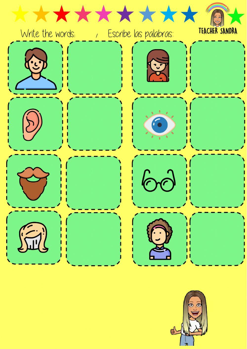 Unit 5 activity for tercero primaria | Live Worksheets