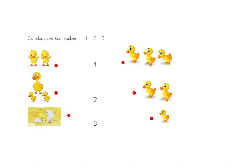Contando patos1 187513 | TOÑI MENESES | Live Worksheets