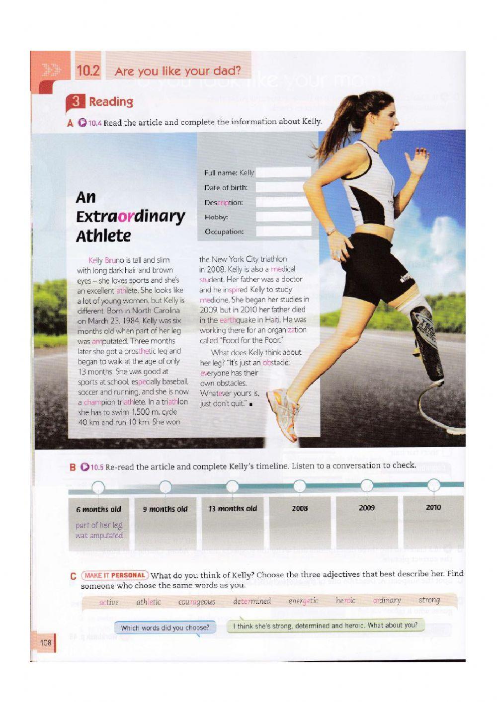 Lesson 1 unit 10 English ID worksheet | Live Worksheets