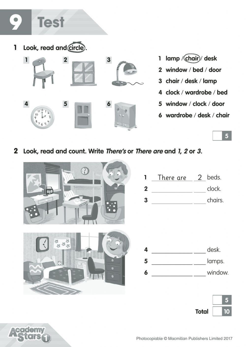 ACADEMY STARS 1 worksheet | Live Worksheets