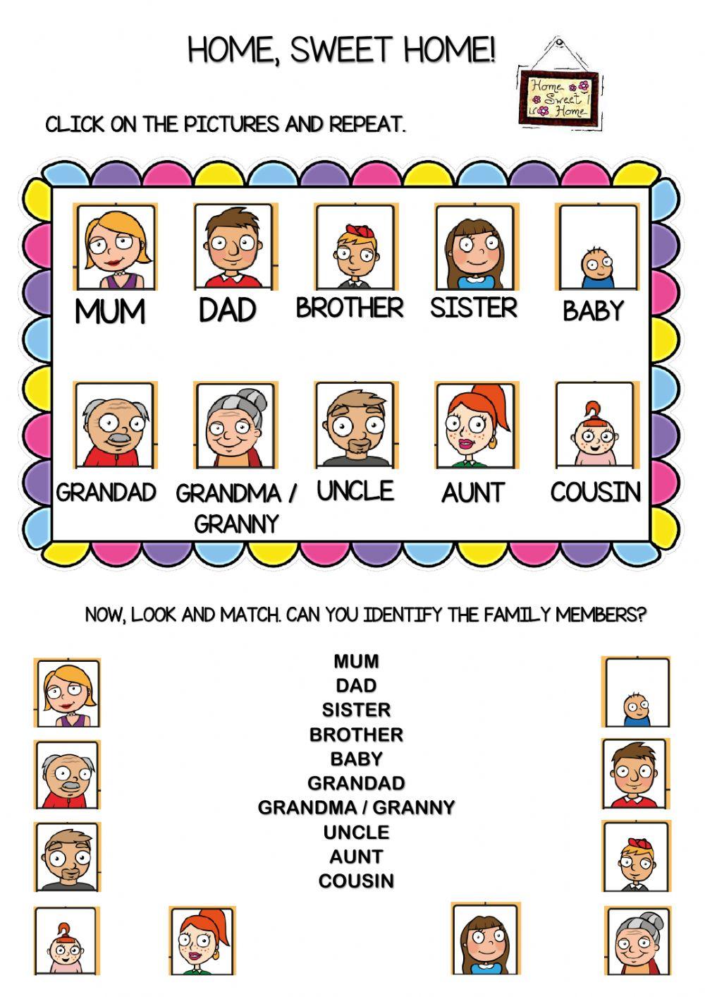190576 | Family Members 4 | natys1988 | LiveWorksheets