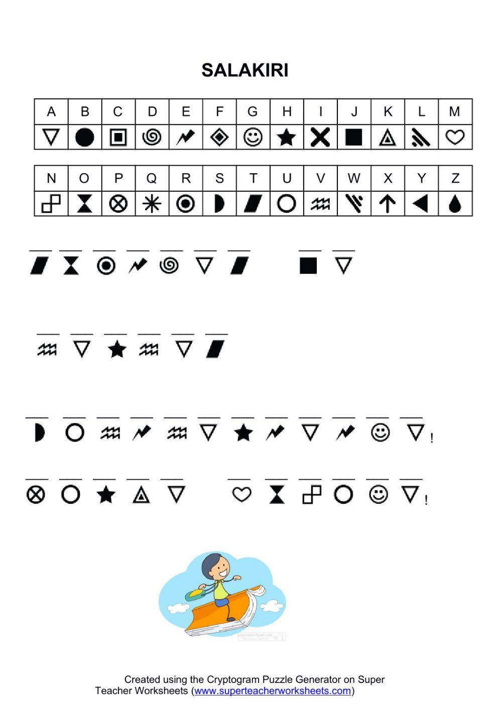 SALAKIRI activity | Live Worksheets