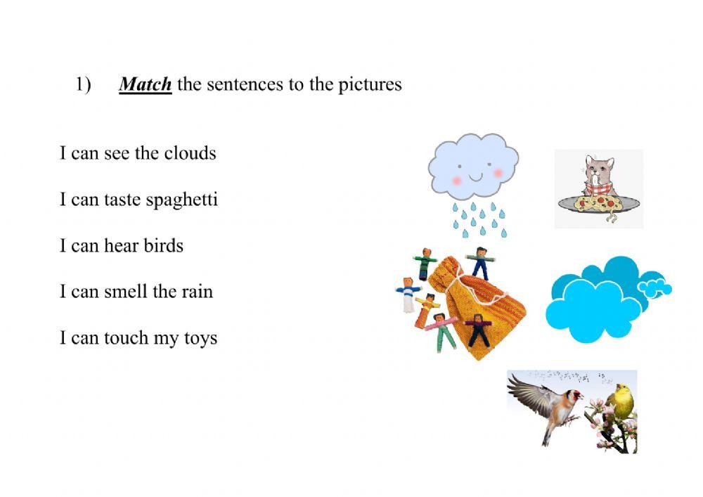 Pdf online activity: Matching | Live Worksheets