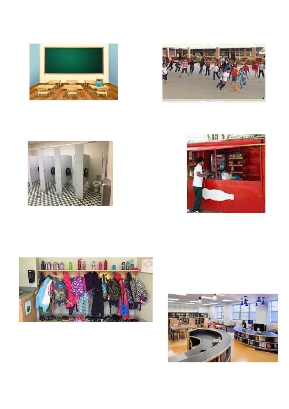 School Rooms 191907 | TeacherPau2020 | Live Worksheets