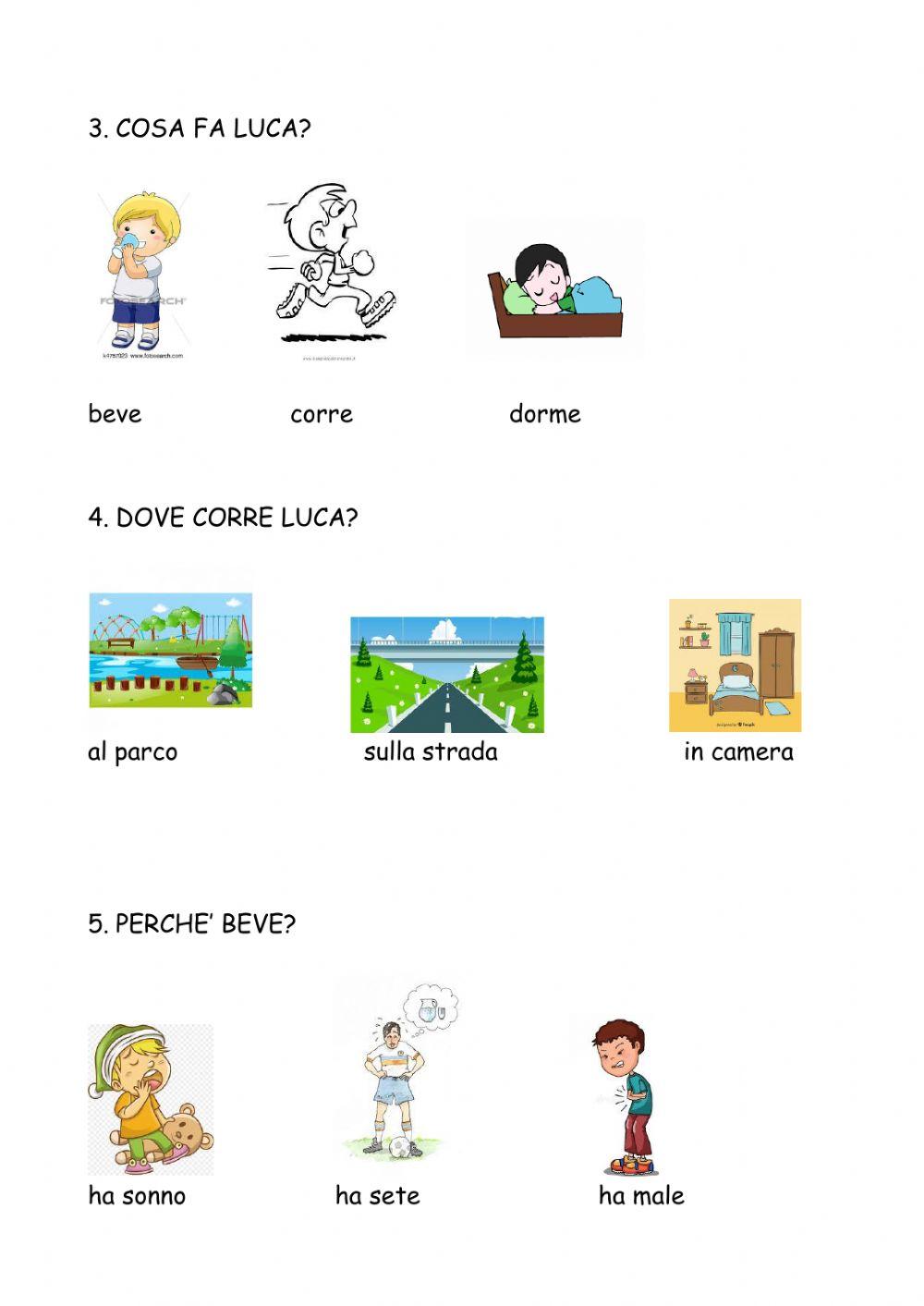 VALE84 | Luca corre 193697 | LiveWorksheets