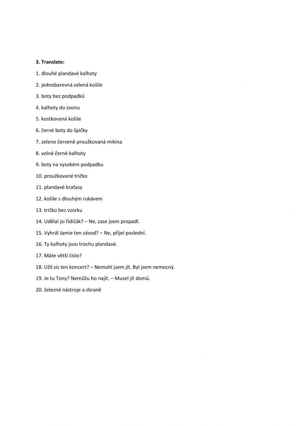 Describing clothes worksheet | Live Worksheets