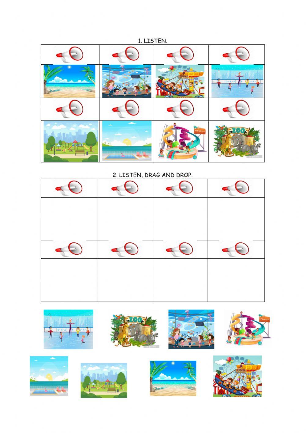 On Holiday (1) worksheet | Live Worksheets