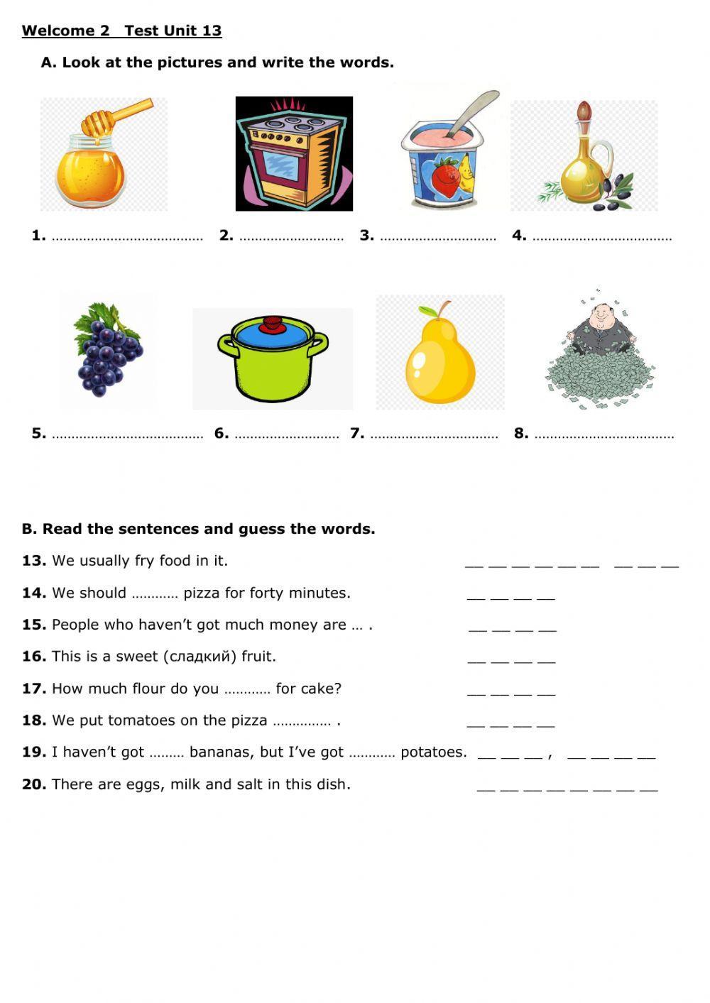 Welcome 2 Unit … | Free Interactive Worksheets | 199462
