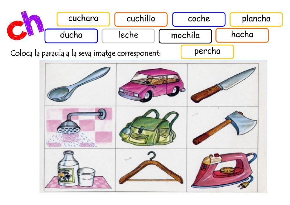 Letra ch 200113 | Susi1978 | Live Worksheets