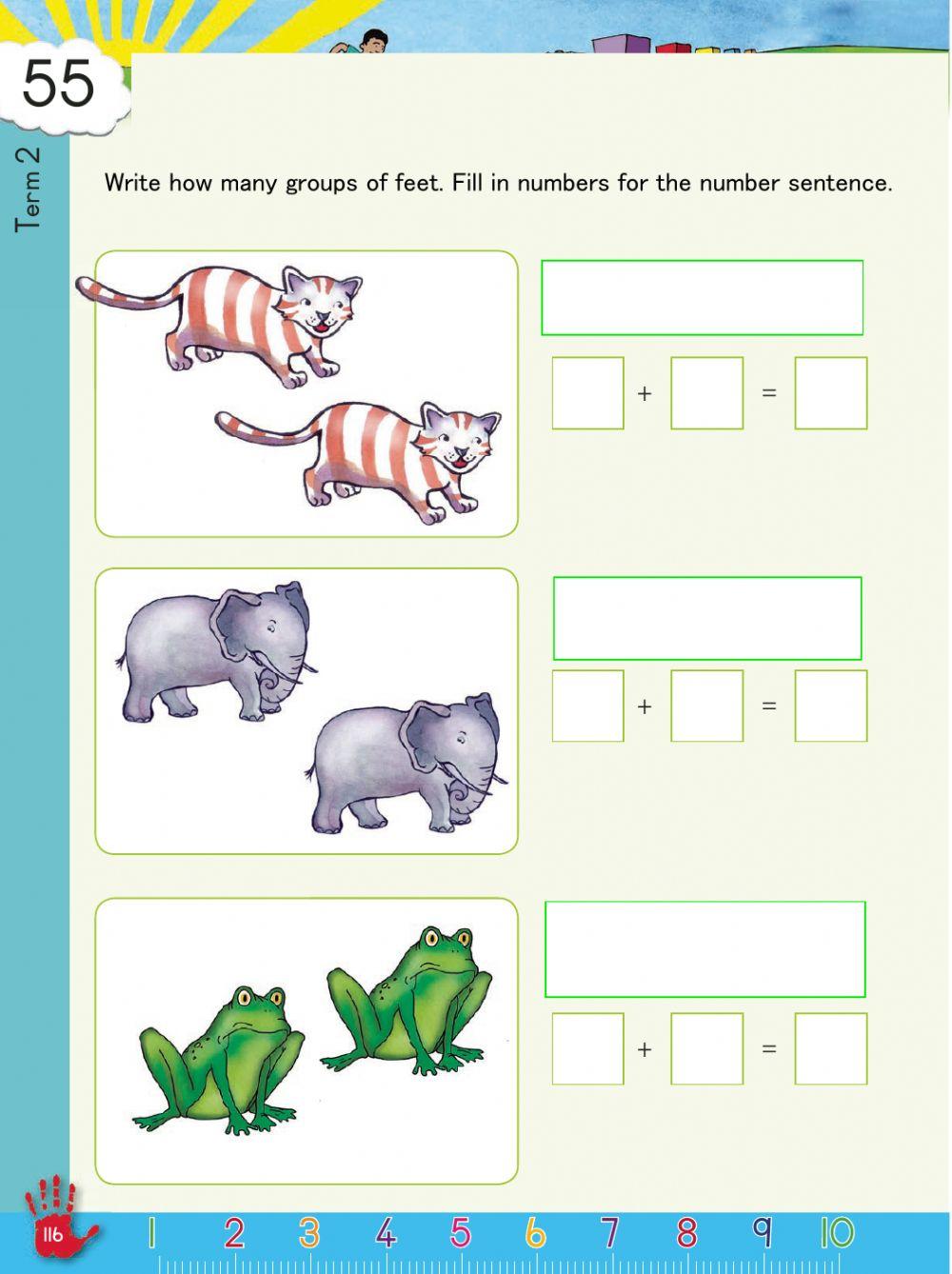 DBE T2 W18 D3 (Groups of 4) worksheet | Live Worksheets