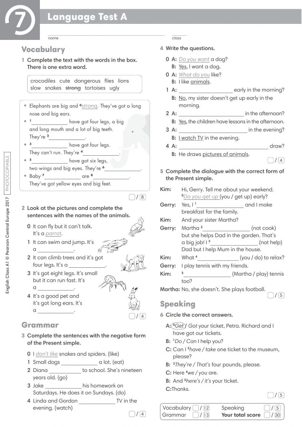 Nina t7 online exercise for | Live Worksheets