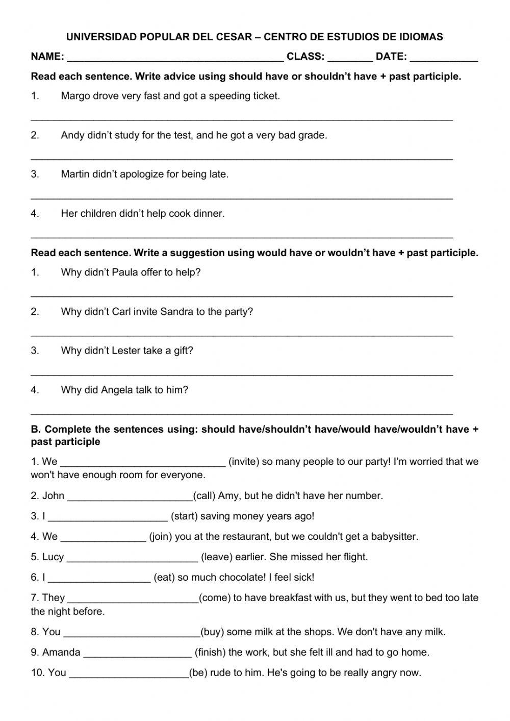 5685695 | should have, would have | Rocío Pardo Meriño