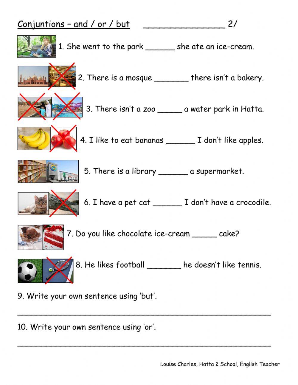 Missing Conjunctions G2 | Louise Charles | Live