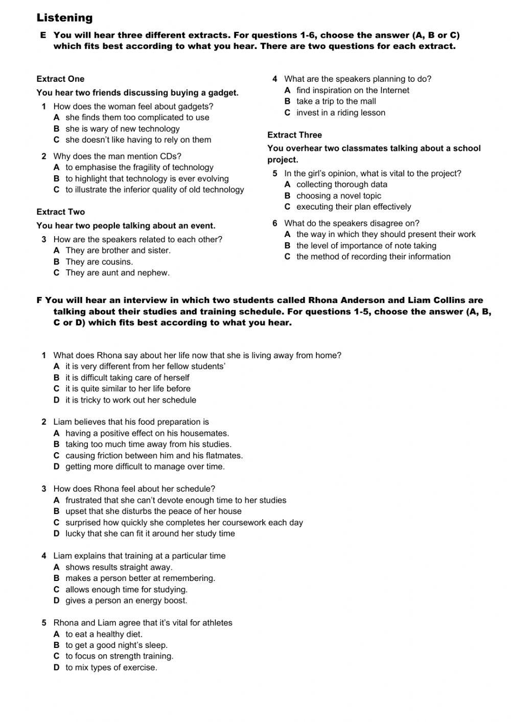 End-of-Course t… | Free Interactive Worksheets | 5691016