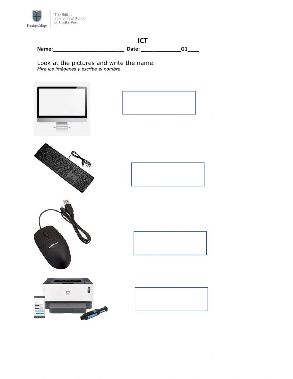 ICT 22-May part… | Free Interactive Worksheets | 207153