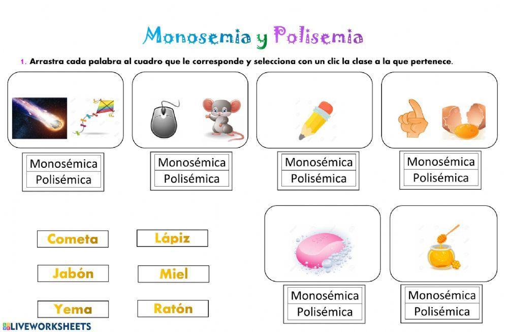 146485 | MONOSEMIA Y POLISEMIA | Dalis Juarez