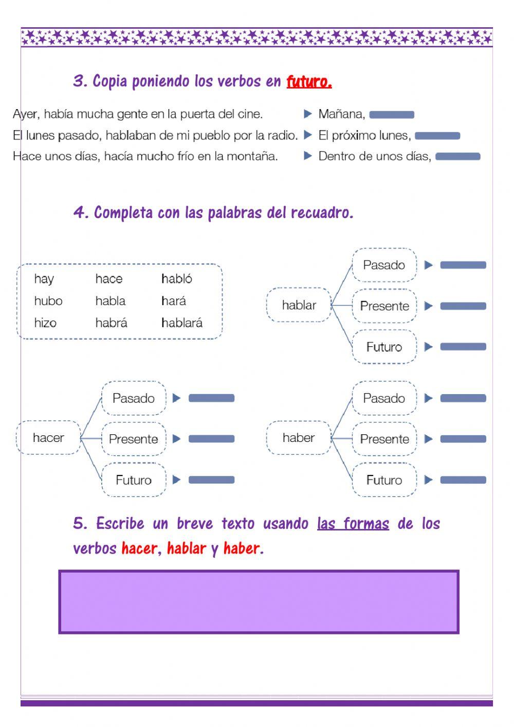 Escribo sin faltas worksheet | Live Worksheets