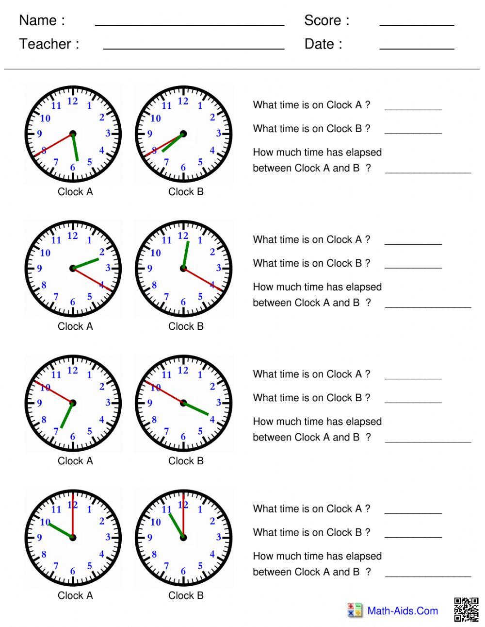 P2 Time lesson 3 online exercise for | Live Worksheets