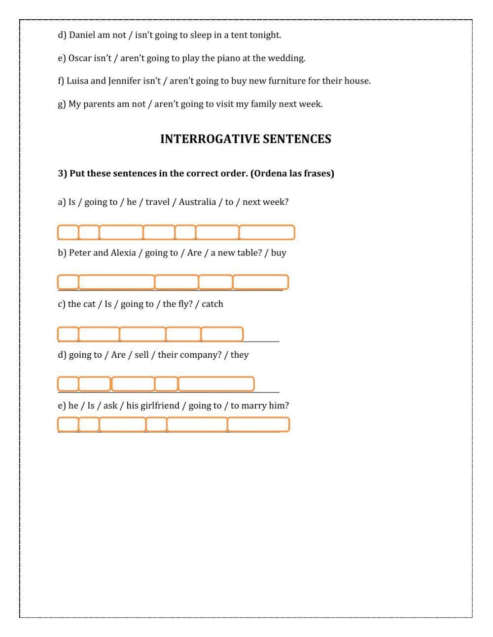 Going to Evalua… | Free Interactive Worksheets | 210413