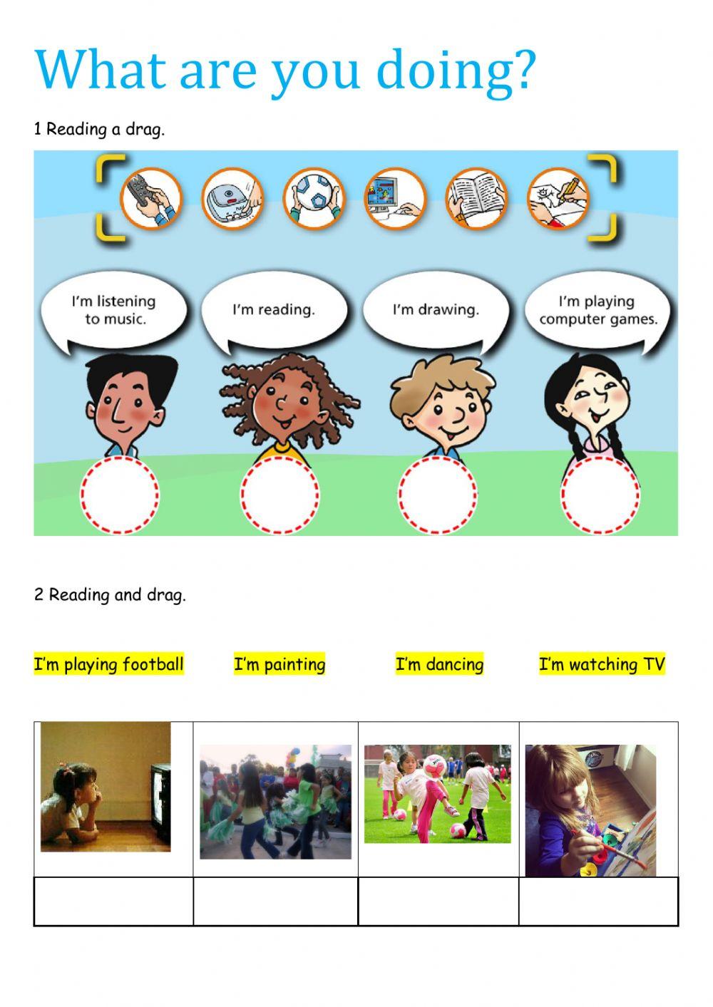 My free time online worksheet | Live Worksheets