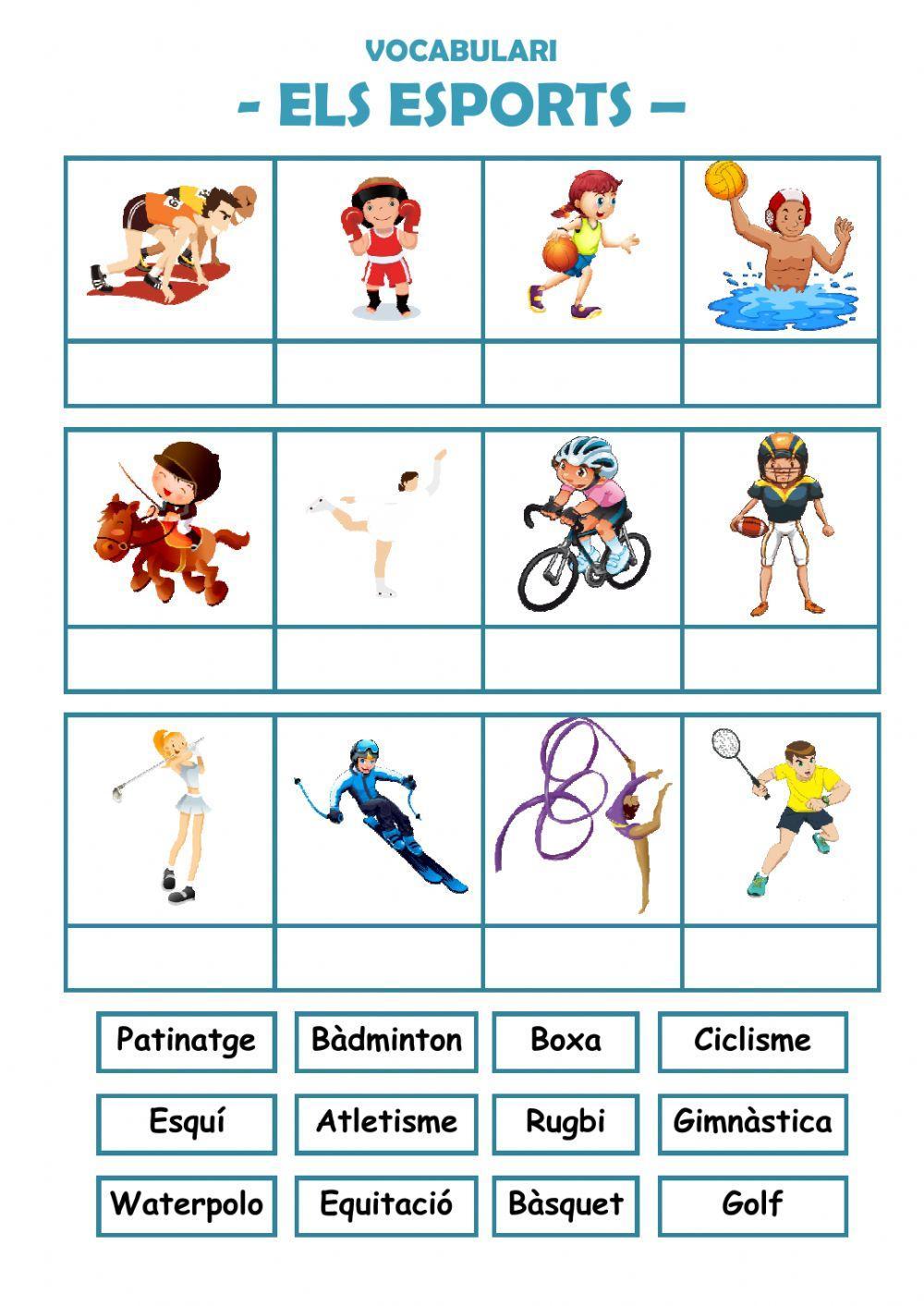 Vocabulari ELS … | Free Interactive Worksheets | 211908