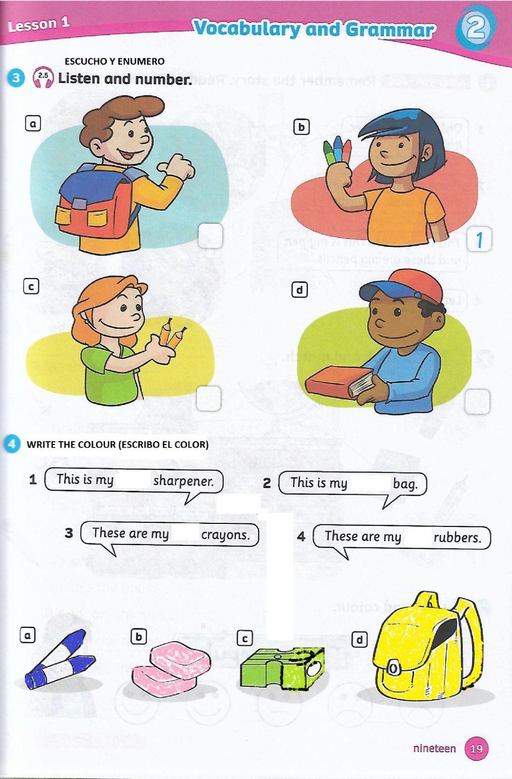 TEAM TOGETHER 1 activity book UNIT 2 online exercise for | Live Worksheets