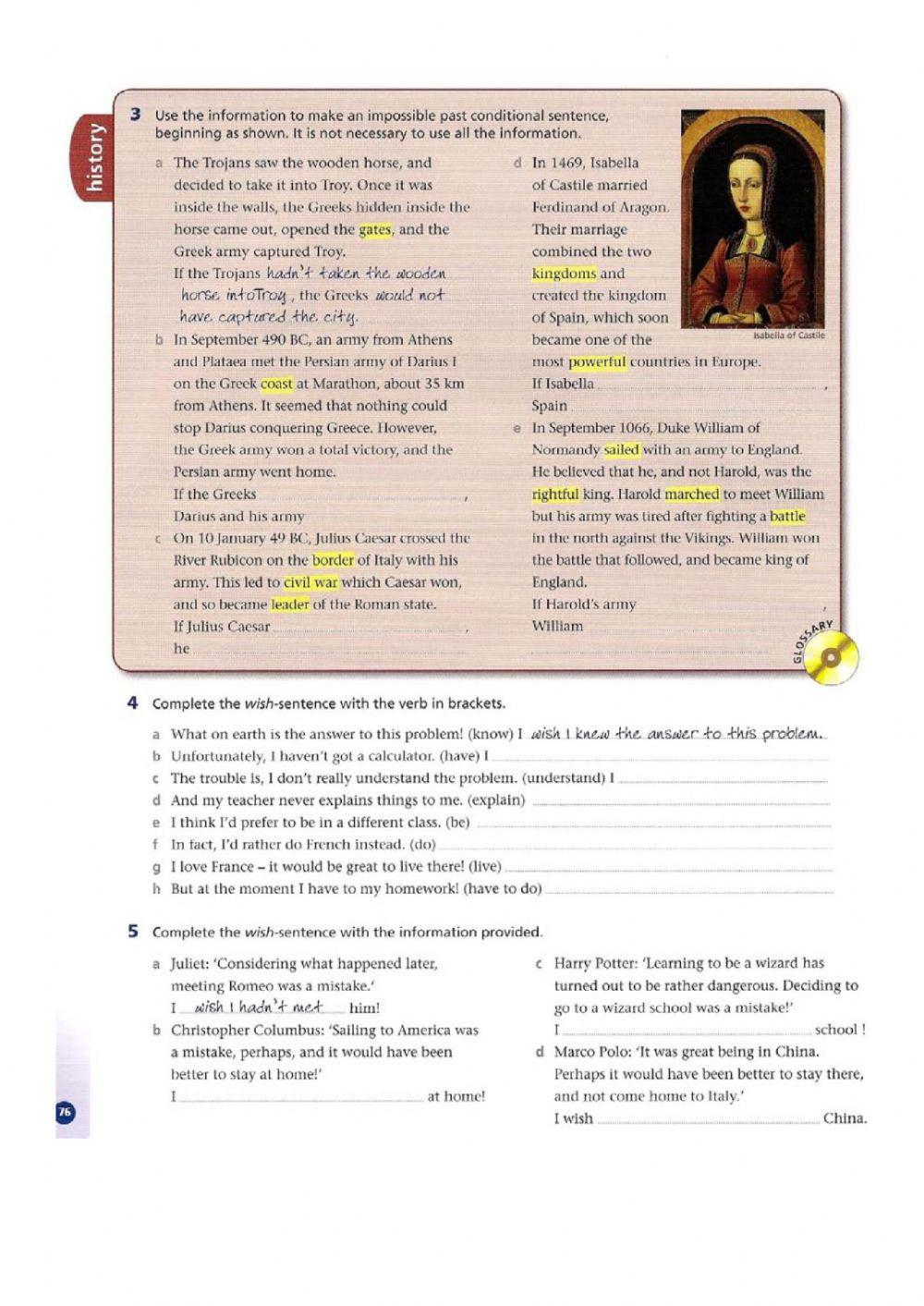 Fce - 3 - conditionals, impossible past and wishes worksheet | Live ...