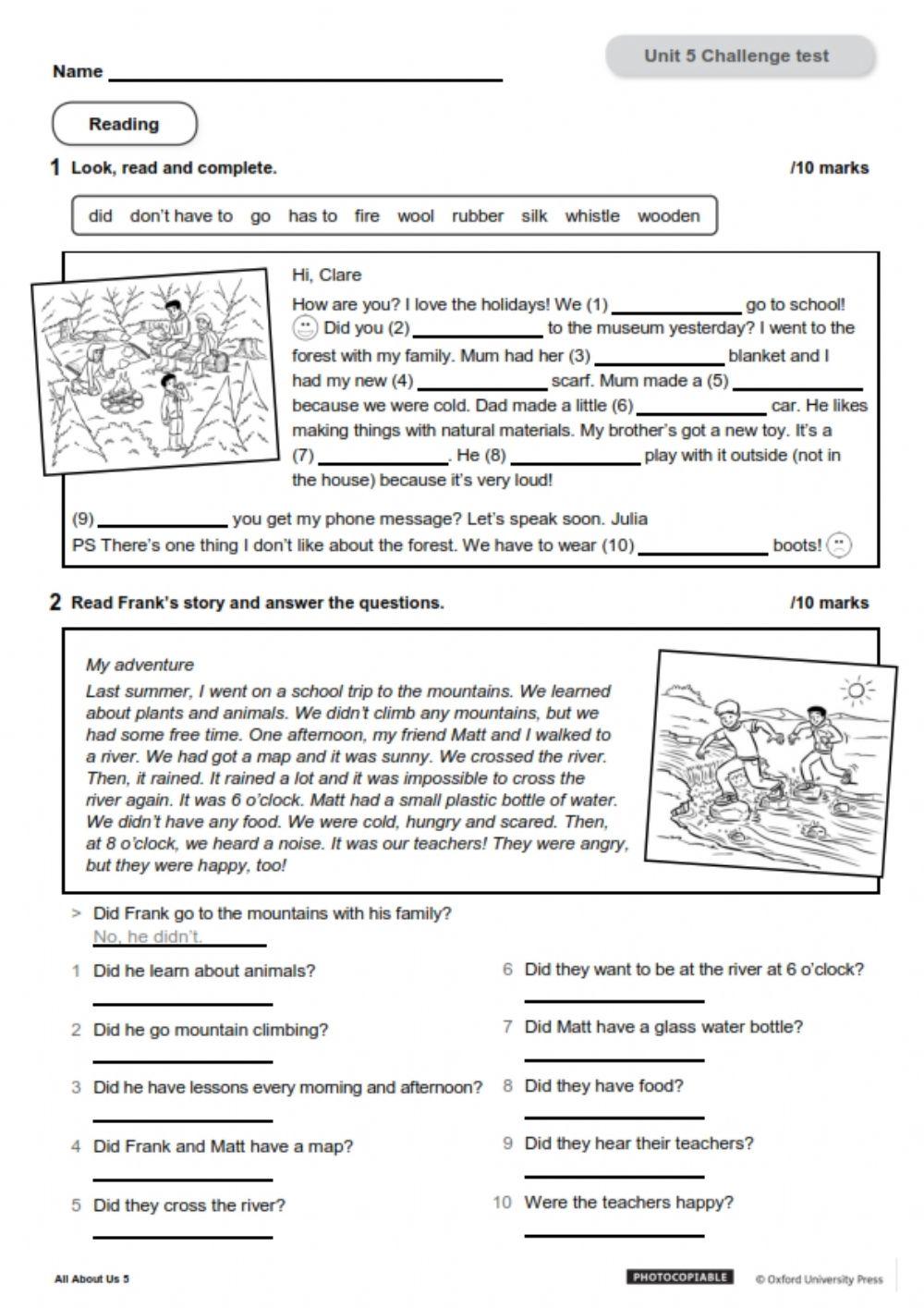 AT THE DEPARTME… | Free Interactive Worksheets | 5711283