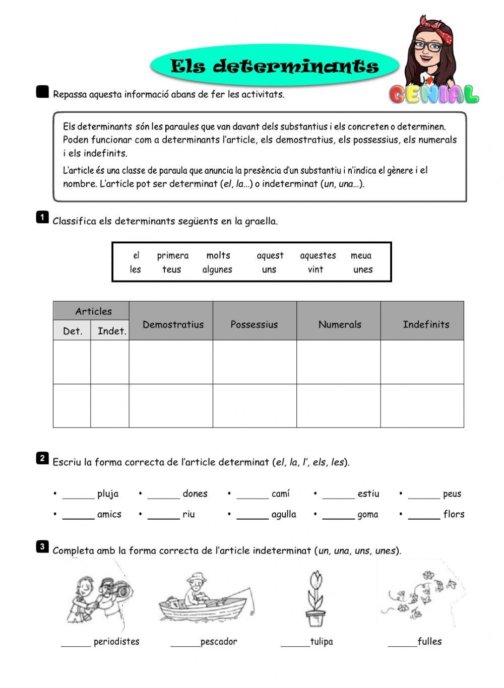 Determinants | Free Interactive Worksheets | 5712926