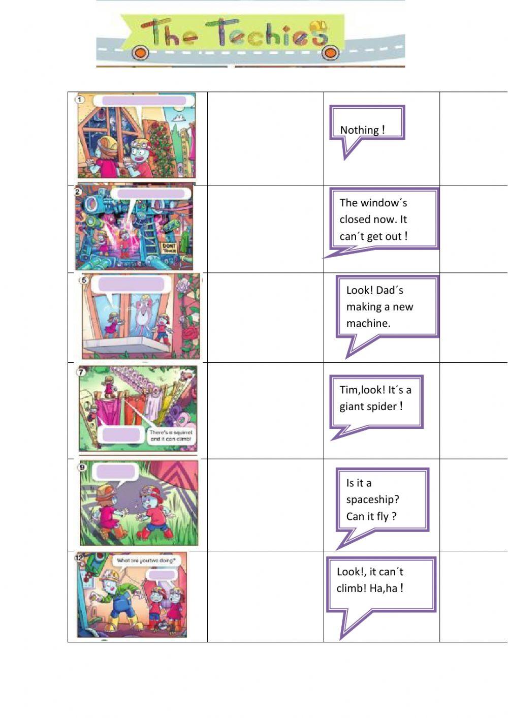 Story free worksheet | Live Worksheets