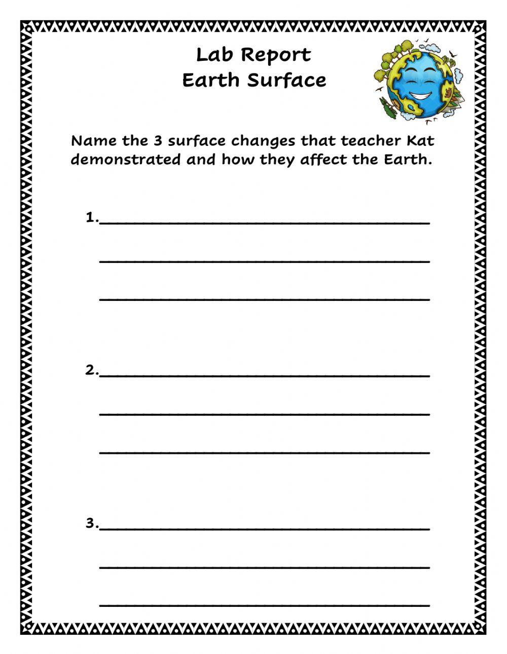 Lab worksheet | Live Worksheets