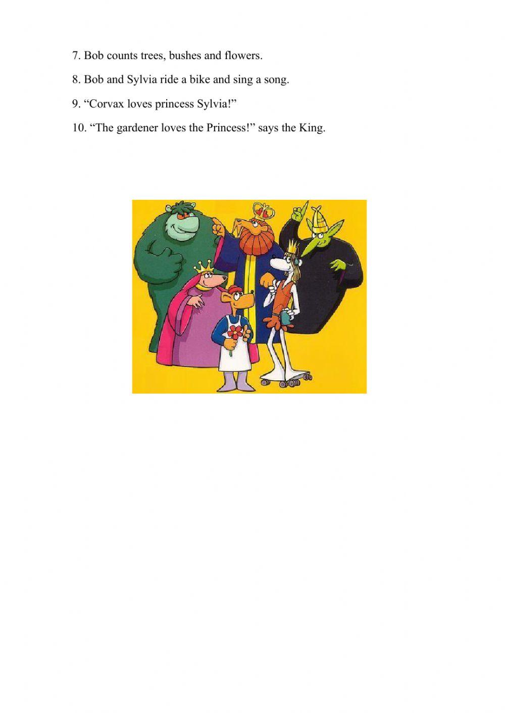 Muzzy 1 | Free Interactive Worksheets | 2234138