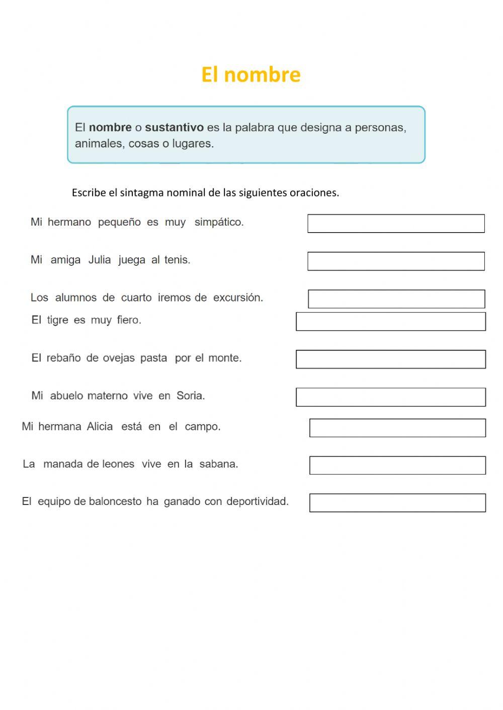 Gramatica online pdf exercise for 4 | Live Worksheets