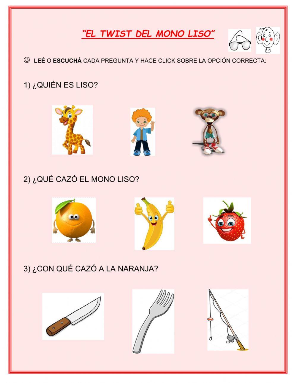 EL TWIST DEL MO… | Free Interactive Worksheets | 219925